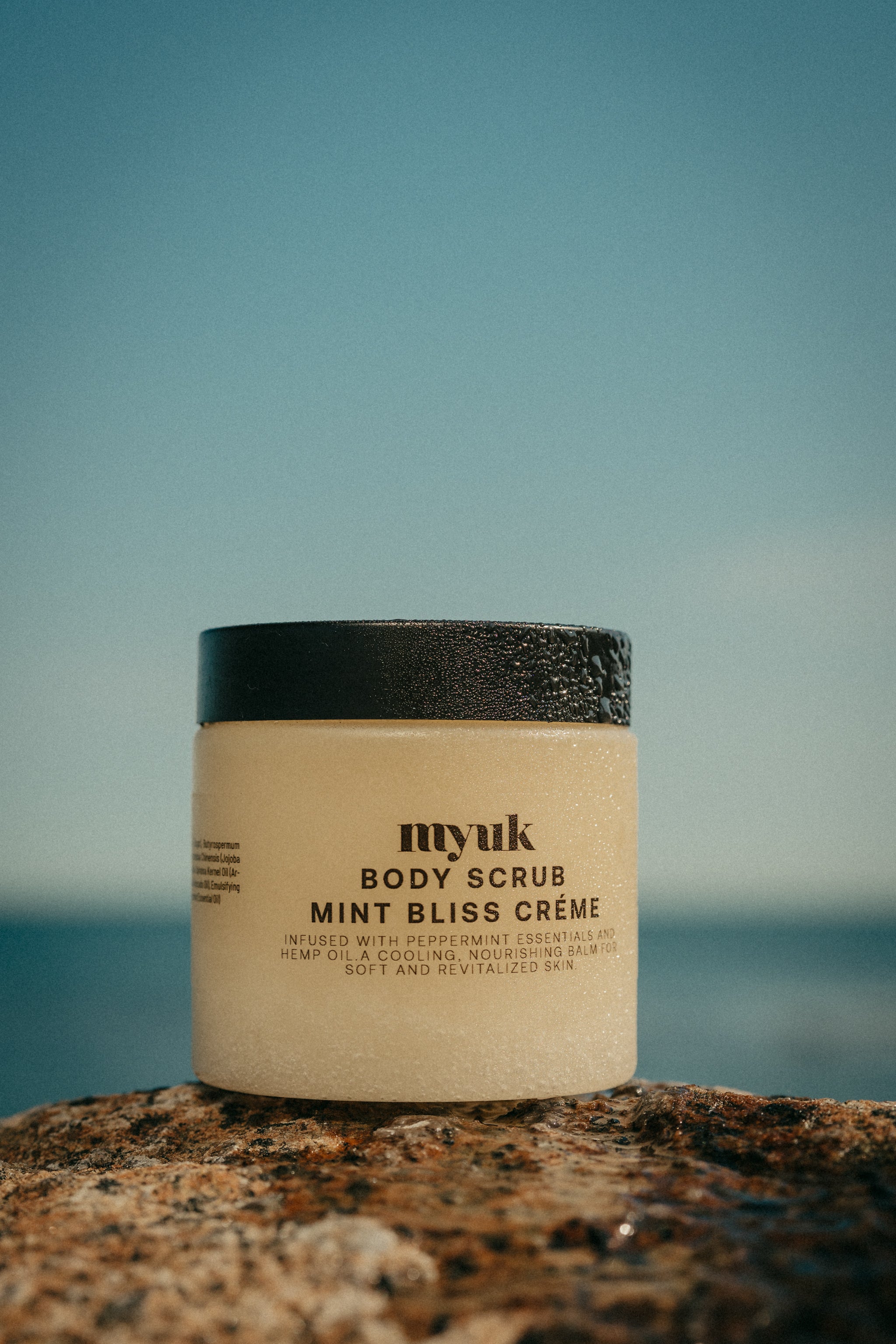 Body Scrub Mint Bliss - Lyxig kroppspeeling för silkeslen hud | Myuk ...